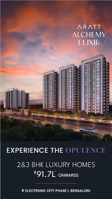 2 & 3 BHK Luxury Homes for sale in Bangalore | Aratt Builders