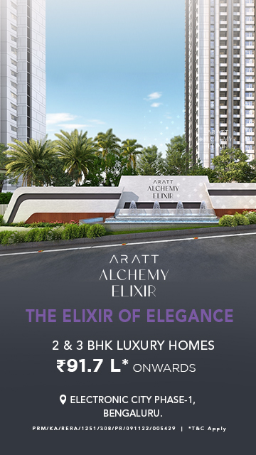 2 & 3 BHK Luxury Homes for sale in Bangalore | Aratt Builders